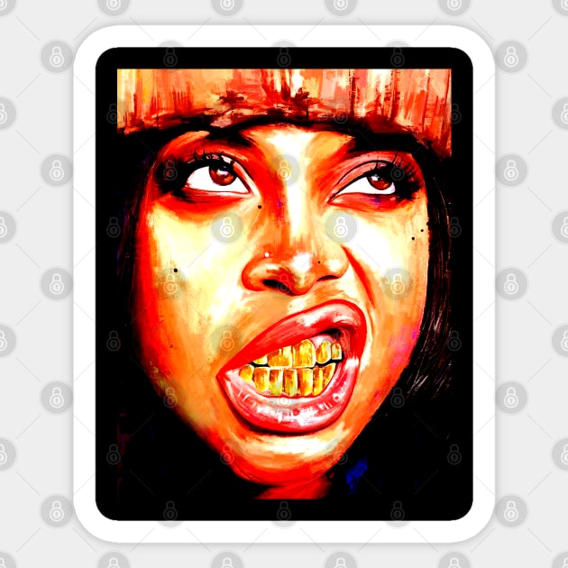 Erykah Badu | RNB Legendary - Erykah Badu - Sticker | TeePublic