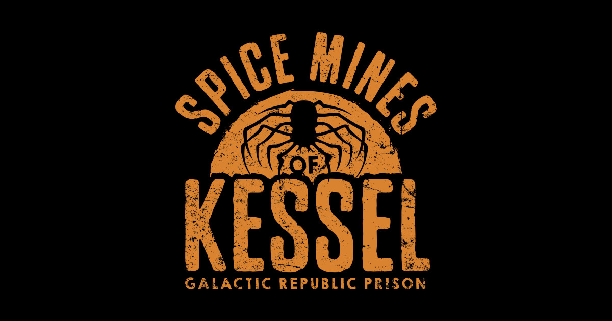 Spice Mines of Kessel - Star Wars Locations - Sticker | TeePublic