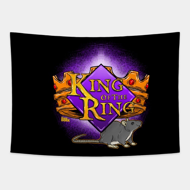 King of the ring rat - Wrestling - Tapestry | TeePublic