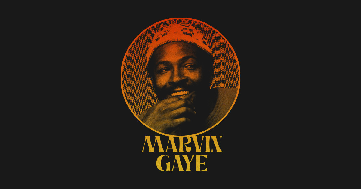 Marvin Gaye Vintage - Color ver. - Marvin Gaye - T-Shirt | TeePublic