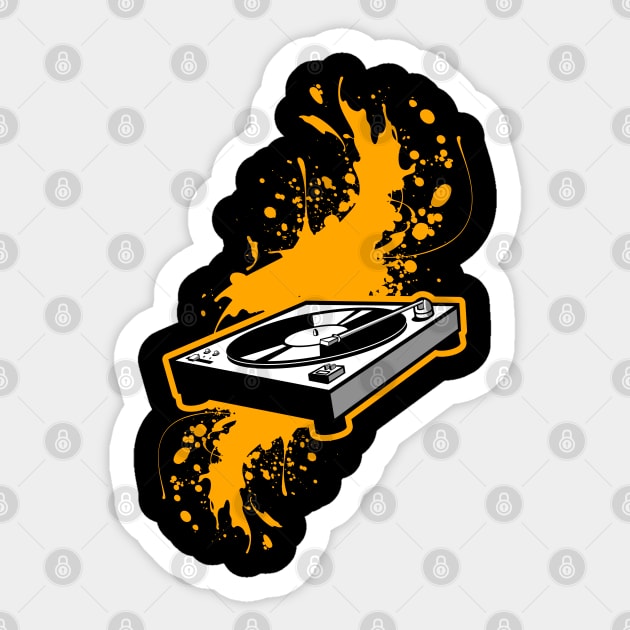 Ink the Deck - Dj - Sticker | TeePublic