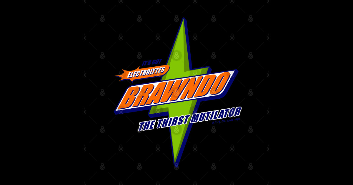 BRAWNDO - Brawndo - Sticker | TeePublic