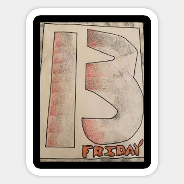 Friday the 13th - Friday The 13th - Sticker | TeePublic