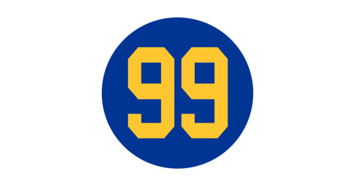 Aaron Donald Number 99 Jersey Los Angeles Rams Inspired - Los Angeles ...