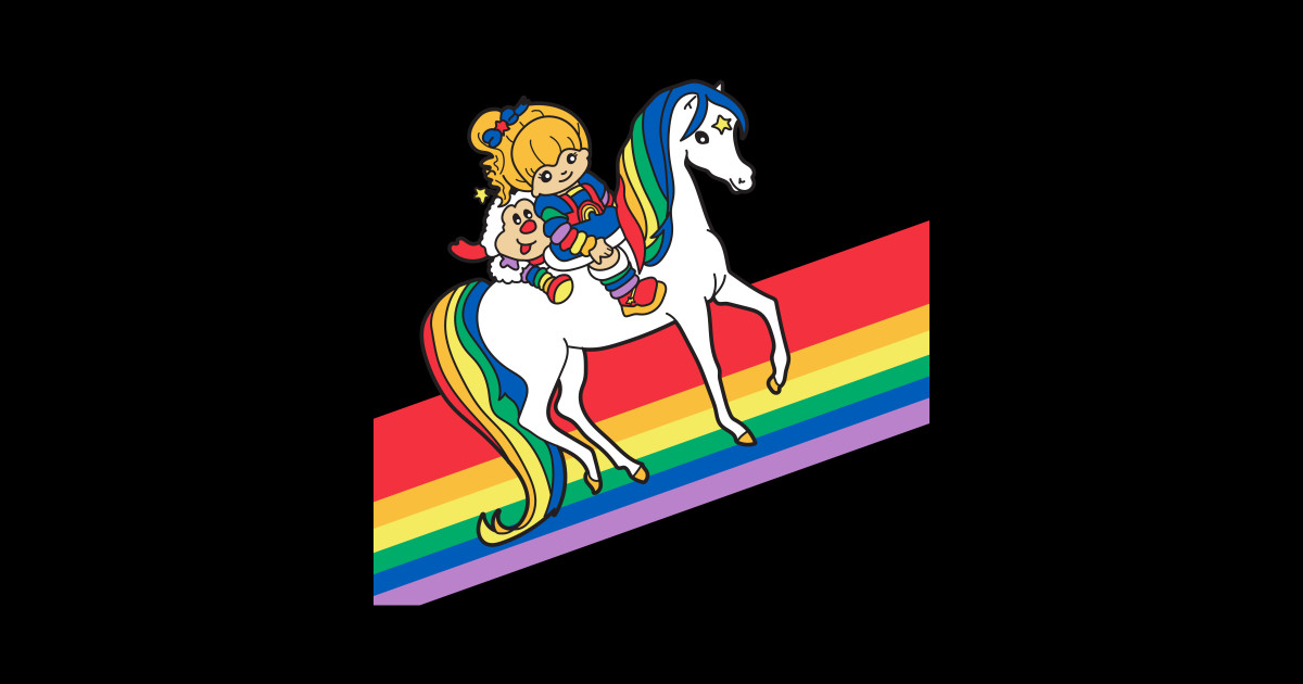 Rainbow Brite and Friends - Retro 80s Cartoon Design - Rainbow Brite ...