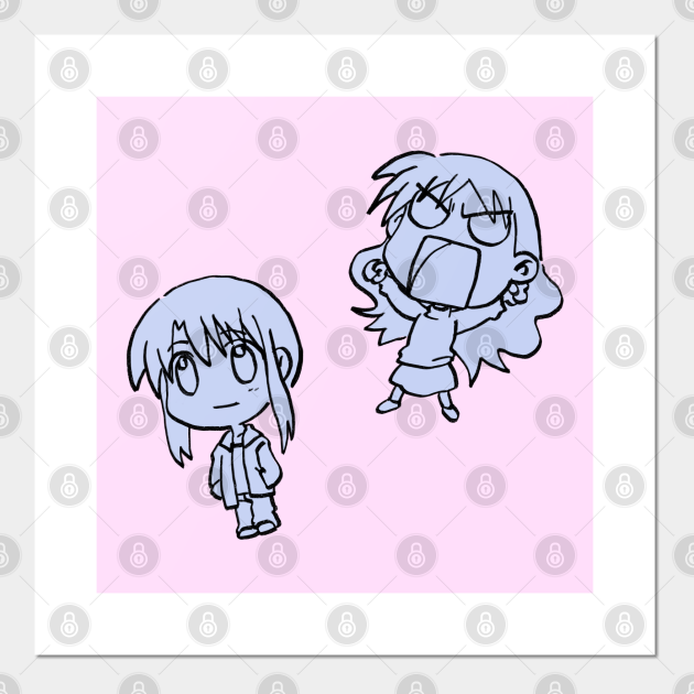 I draw chibi minamo and yukari sensei / azumanga daioh - Azumanga Daioh ...