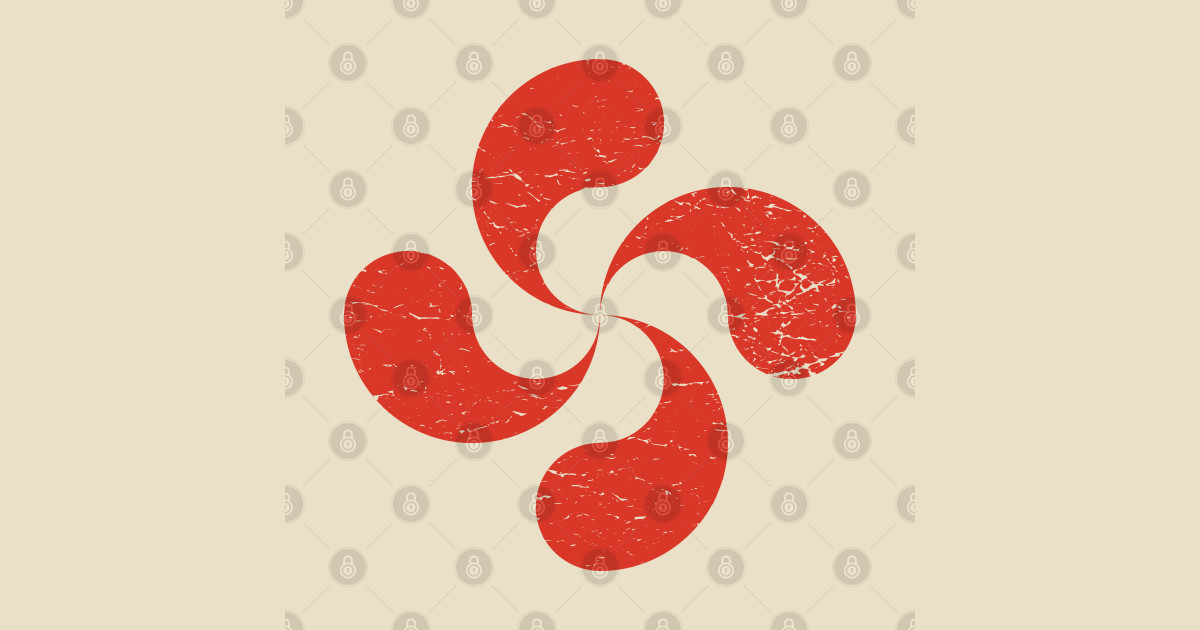 Basque cross Lauburu - Basque Cross - T-Shirt | TeePublic