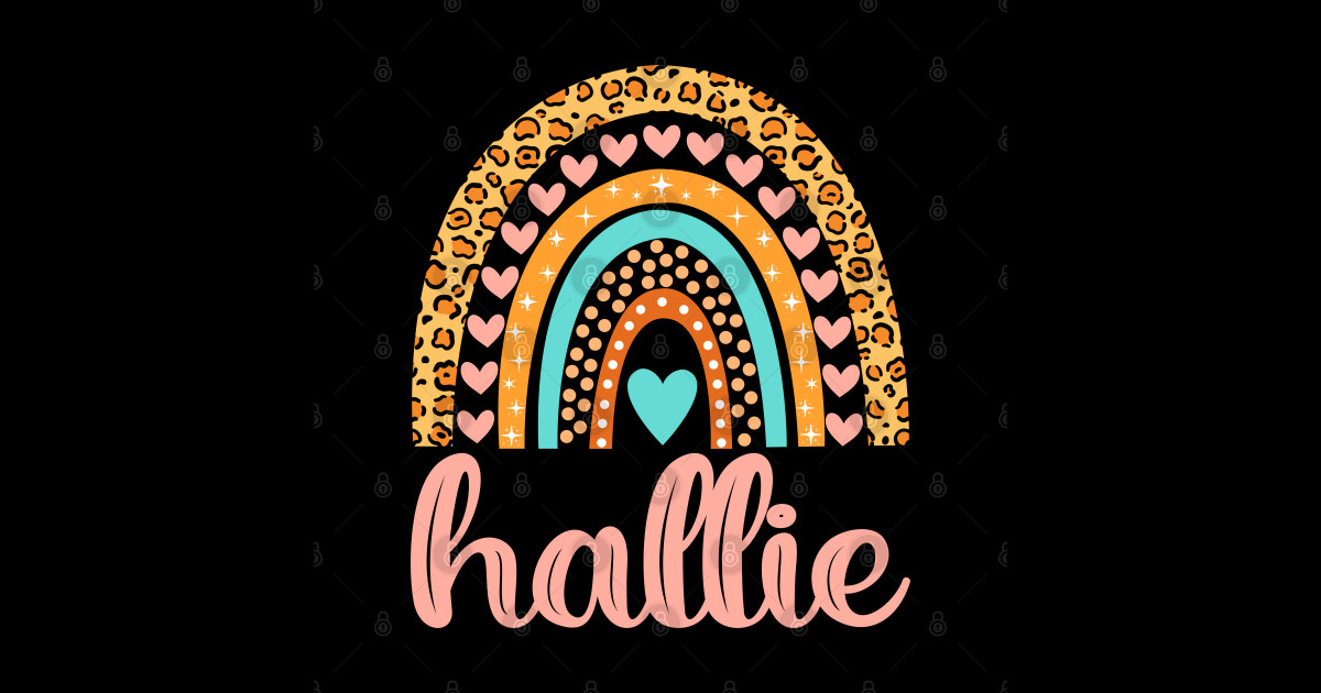 Hallie Name Hallie Birthday - Hallie - Magnet | TeePublic