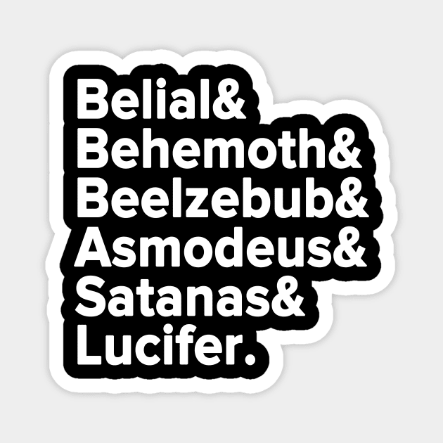 Ghost - Belial Behemoth Beelzebub Asmodeus Satanas Lucifer, - Ghost ...