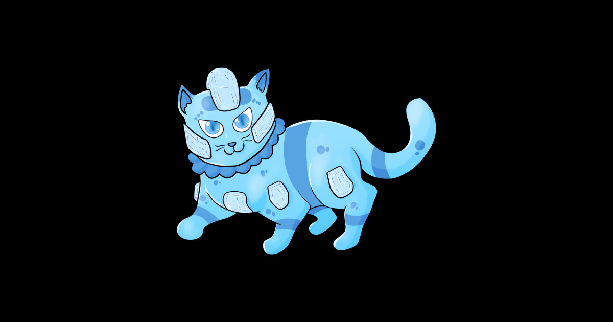 Fakemon Cat KUCICE - Monster - Posters and Art Prints | TeePublic