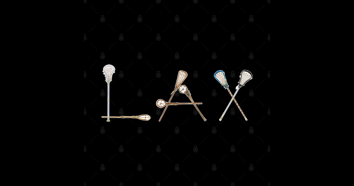 Lax Sticks - Lacrosse - Sticker | TeePublic