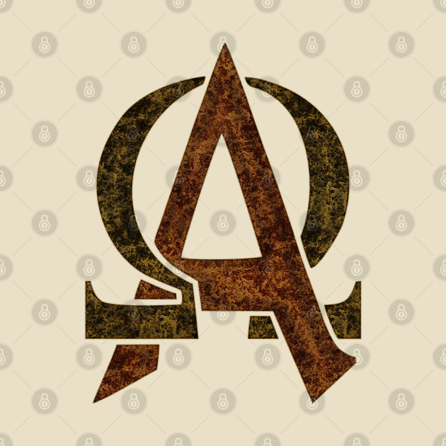 Greek Alphabet - Letter Alpha Omega 2 - Alpha Omega - T-Shirt | TeePublic