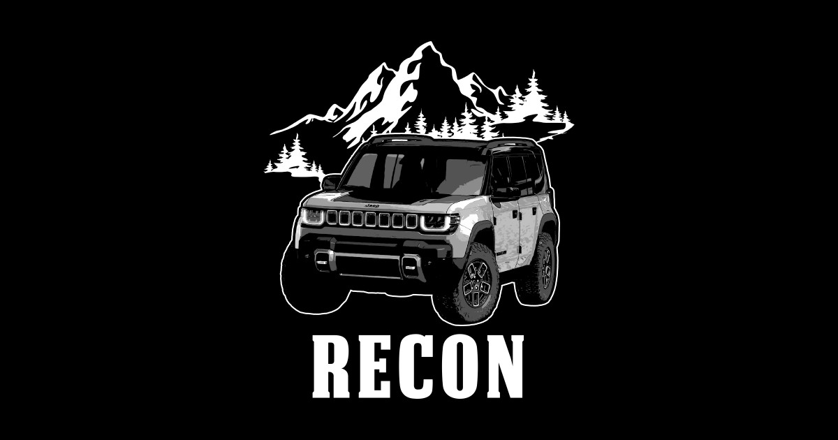 Jeep Recon jeep car name - Jeep Recon - Sticker | TeePublic