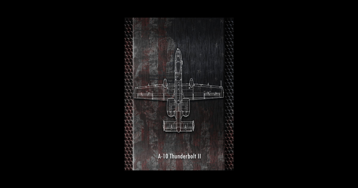 A-10 Thunderbolt II - A10 - Sticker | TeePublic
