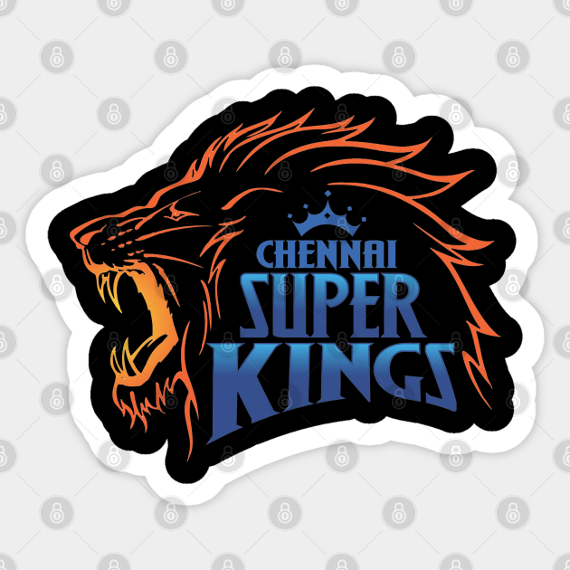 Chennai Super Kings - Chennai - Sticker | TeePublic