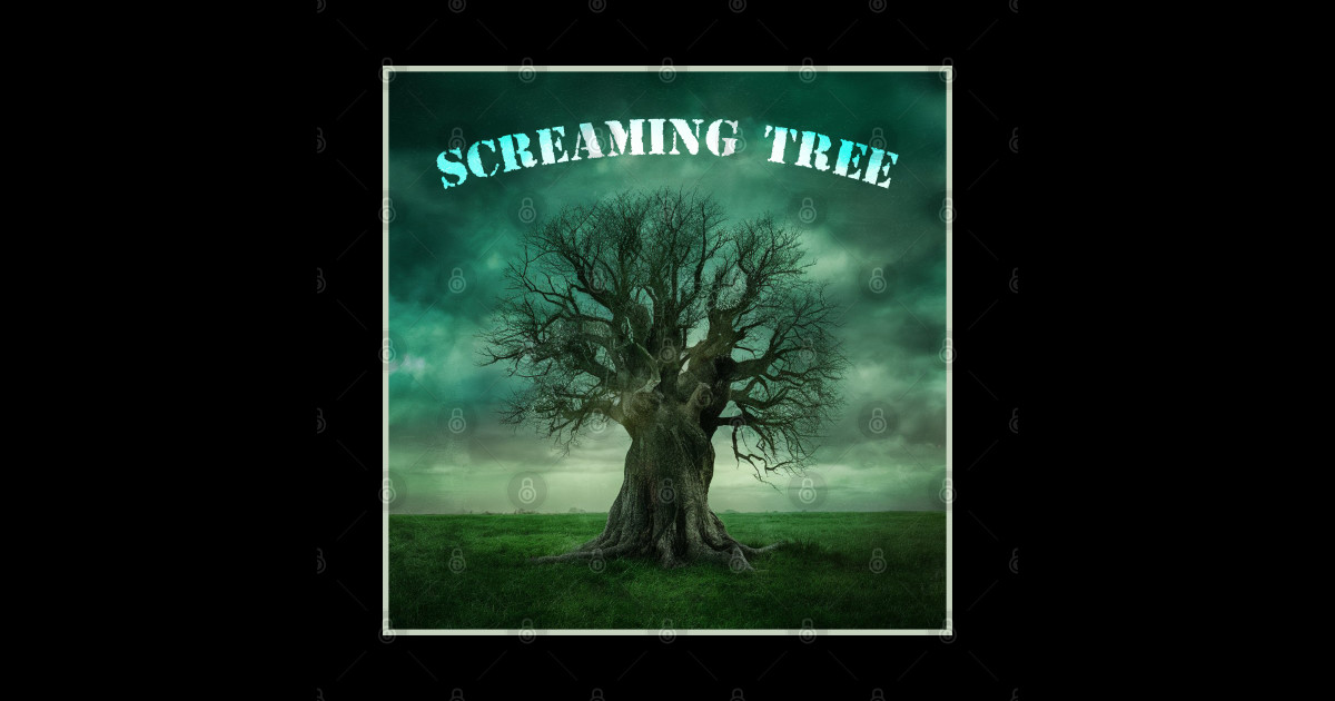 Screaming Tree | The Tree Of Mark Lanegan - Screaming Tree - Sticker | TeePublic