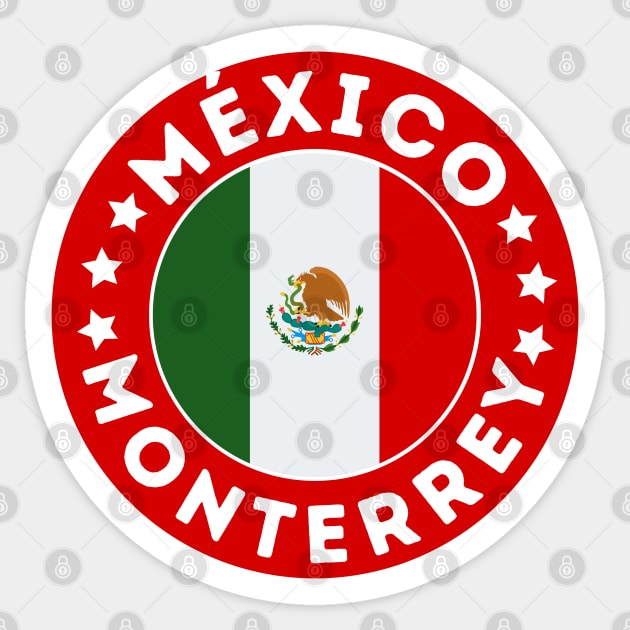 Monterrey - Mexico - Sticker | TeePublic