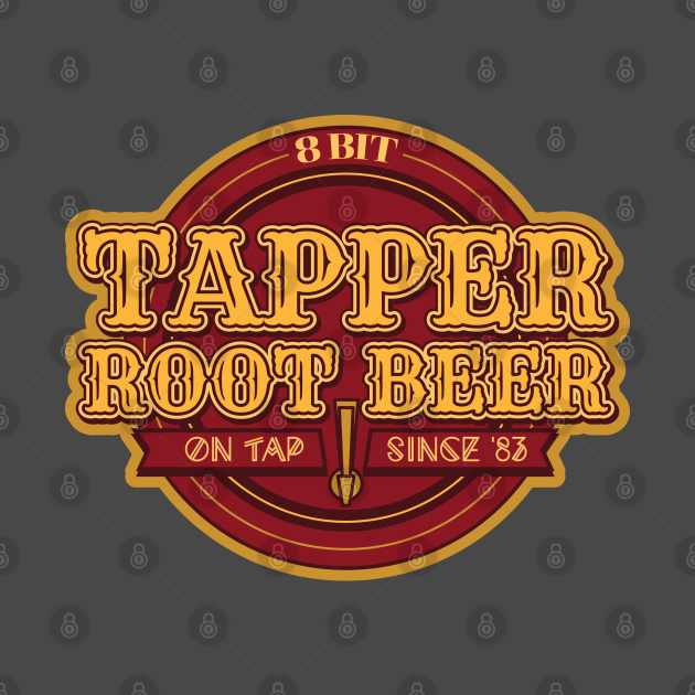 Tapper's 8 Bit Rootbeer - Root Beer Tapper - T-Shirt | TeePublic