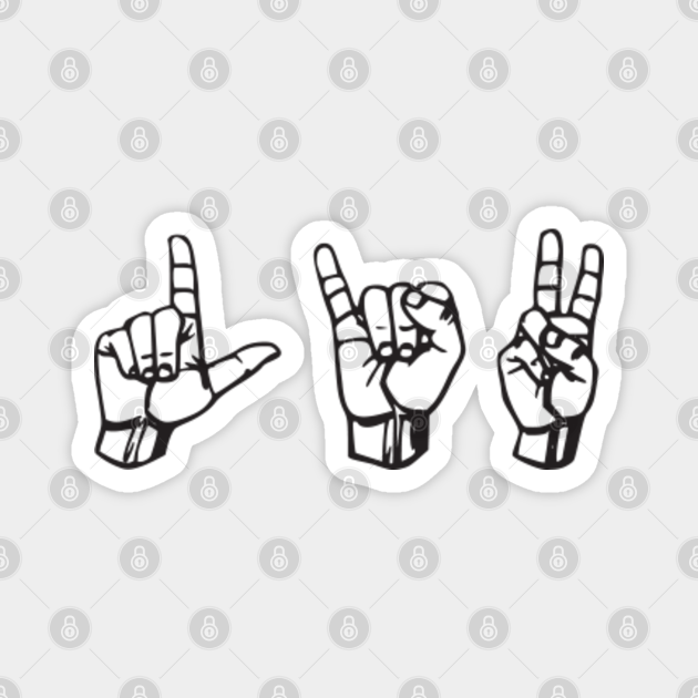 Liv Name Hand Sign Language ASL Gift Named Liv - Liv - Magnet | TeePublic