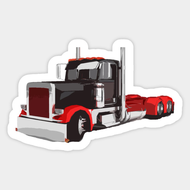 Semi Truck 18 Wheeler Trucker Peterbilt KW - Trucker Peterbilt ...