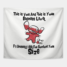 Lilo and Stitch Badness Level - Lilo And Stitch - T-Shirt | TeePublic