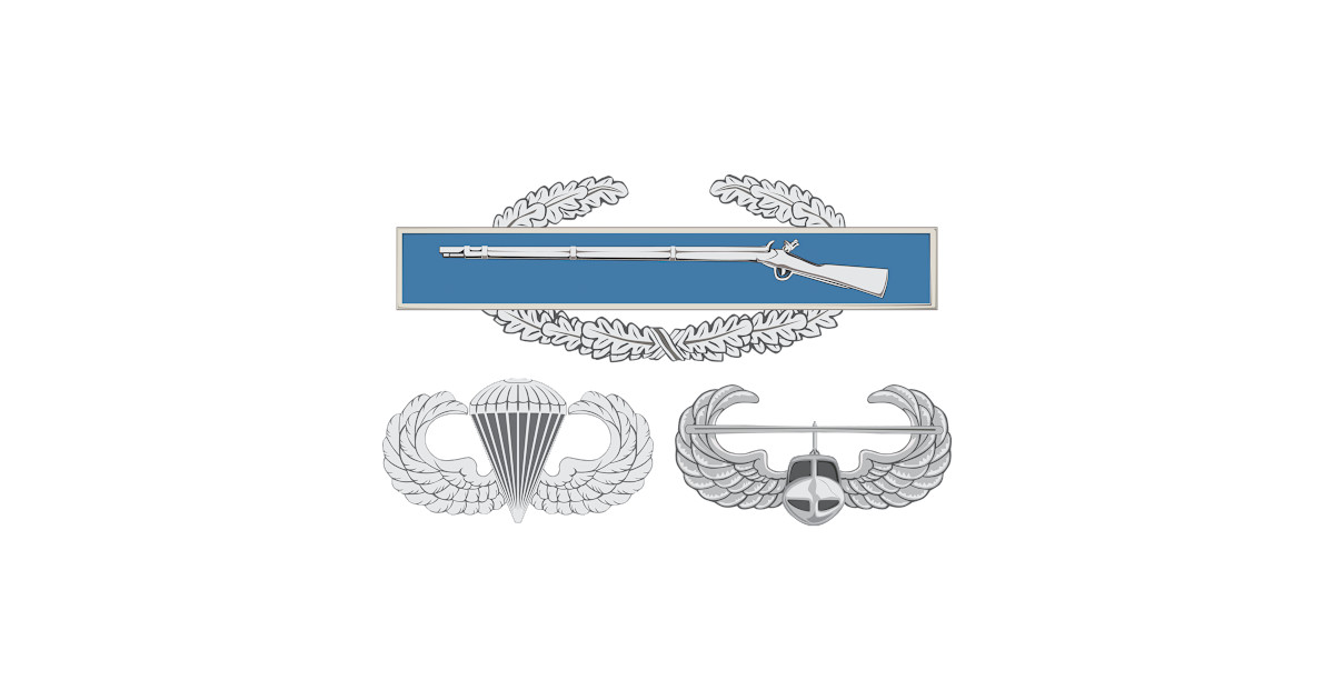 Combat Infantry Badge CIB Airborne Air Assault - Cib - T-Shirt | TeePublic