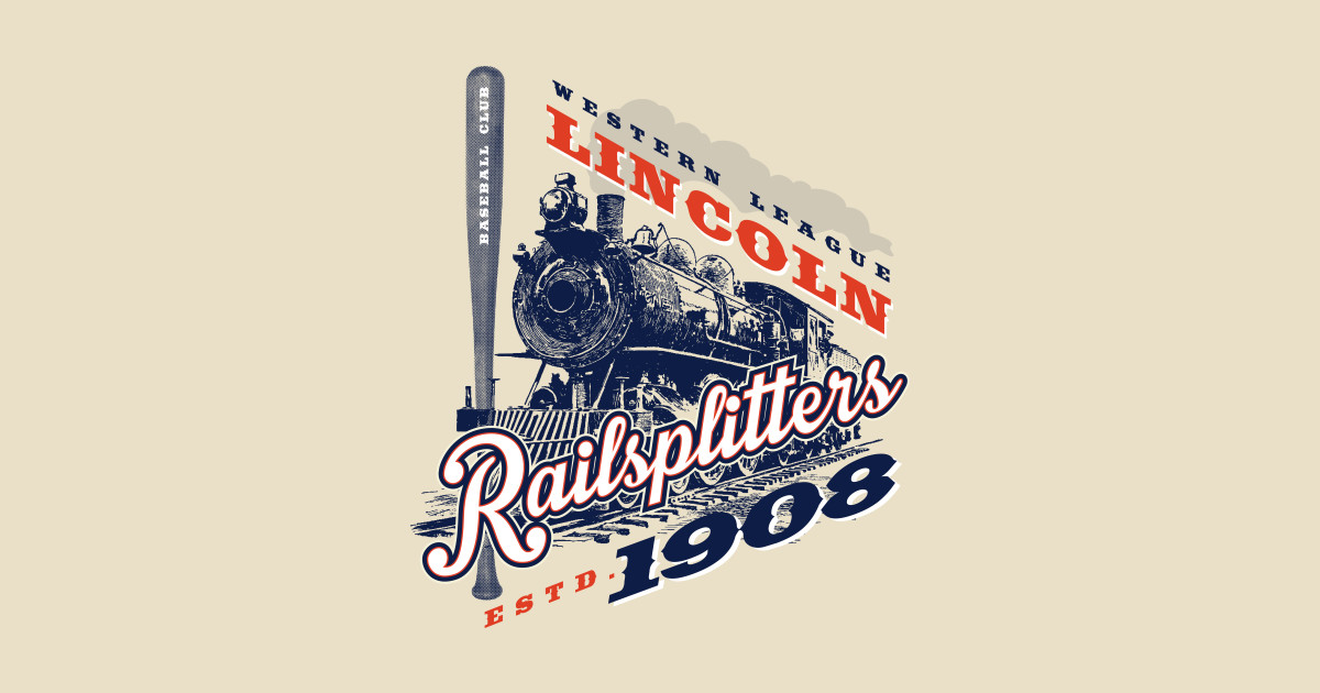 Lincoln Railsplitters - Defunct Minor League Baseball Teams - T-Shirt ...