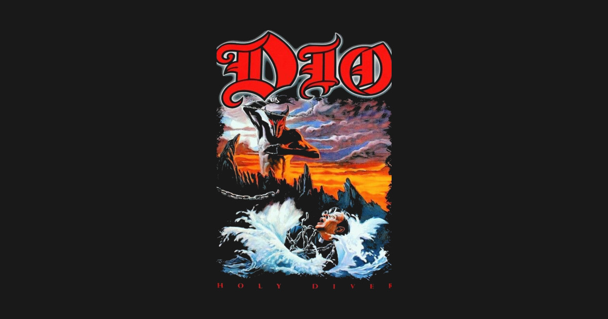DIO HOLY DIVER MERCH VTG - Dio Holy Diver Merch Vtg - T-Shirt | TeePublic