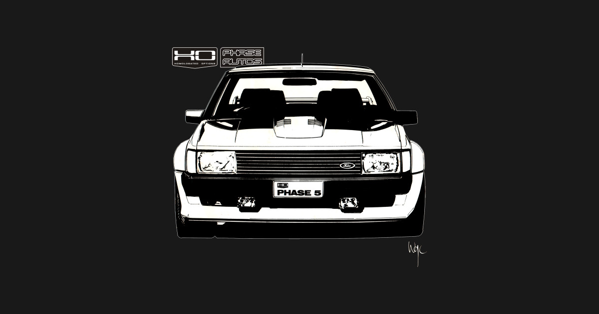 HO Phase 5 XD Falcon - Ford Falcon Xd Phase 5 Ho Phase Autos - T-Shirt ...