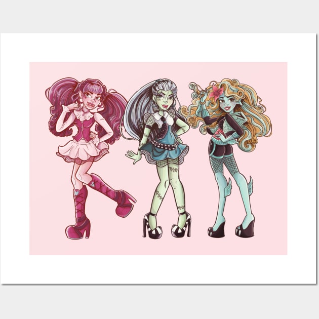 monster high coloring pages freaky fusion