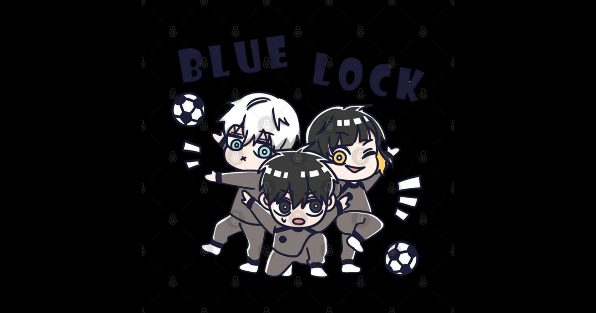 Bluelock chibi - Blue Lock - Sticker | TeePublic