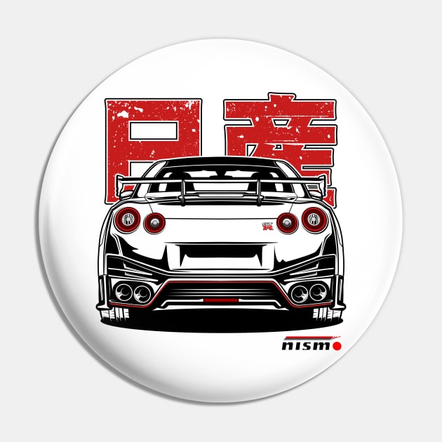 Nissan GTR R35 - Nissan Gtr - Pin | TeePublic
