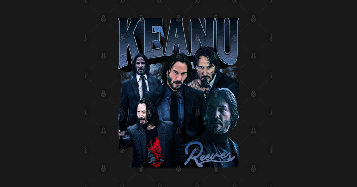 Keanu Reeves - Keanu Reeves - T-Shirt | TeePublic