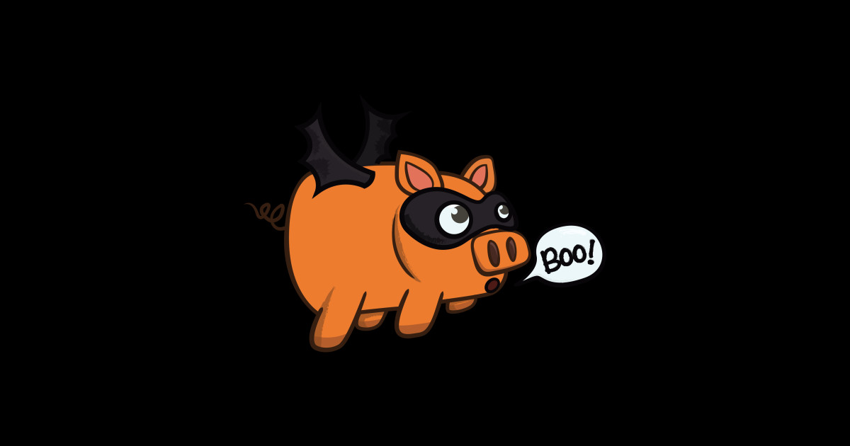 Pig bat - Pig - Sticker | TeePublic