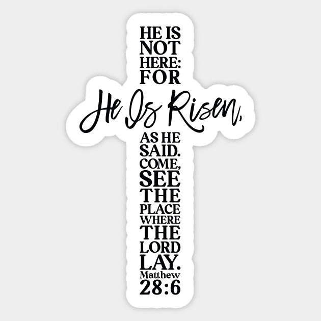 Verse form Bible - Bible Jesus Verse - Sticker | TeePublic