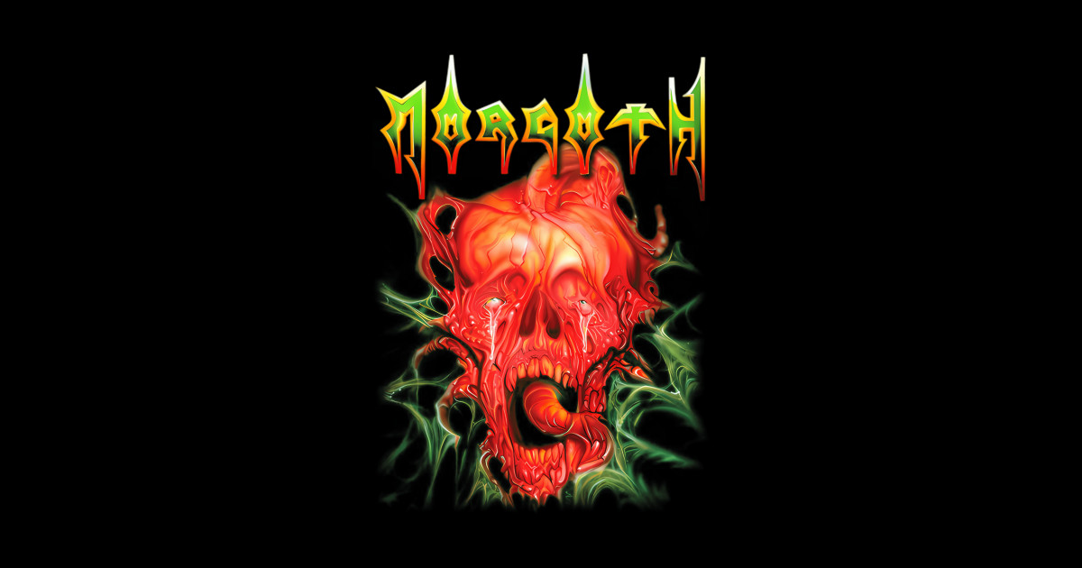 Morgoth The Eternal Fall Death Metal Skull Inferno - Morgoth - Sticker ...