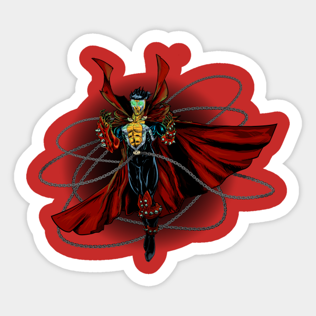 The Invincible Spawn - Spawn - Sticker | TeePublic