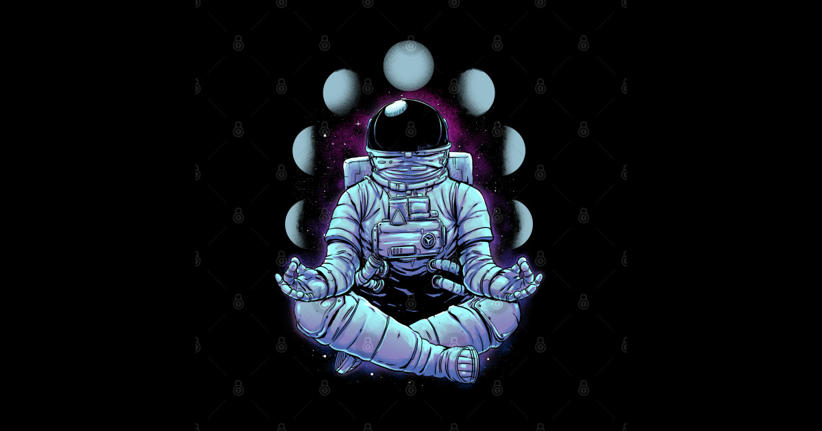 Meditation - Yoga - Sticker | TeePublic