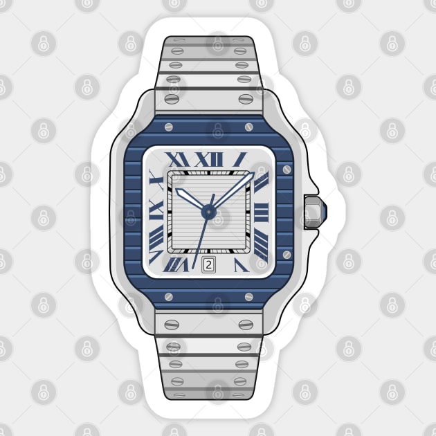 Roman Dial Watch - Wristwatch - Sticker | TeePublic