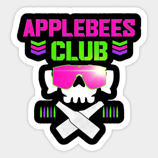 Applebees Club Bottles - Sns - Sticker | TeePublic