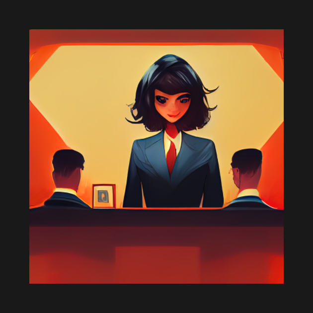 Secretary | Comics Style - Comics - T-Shirt | TeePublic