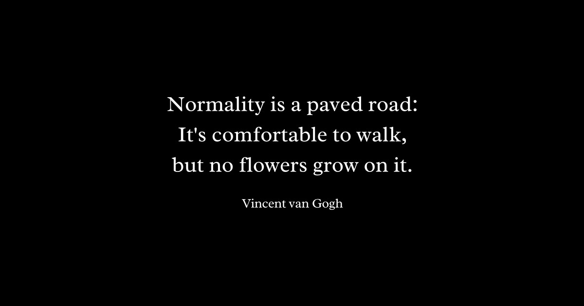 Normality vs. Creativity - Vincent van Gogh - Vincent Van Gogh ...