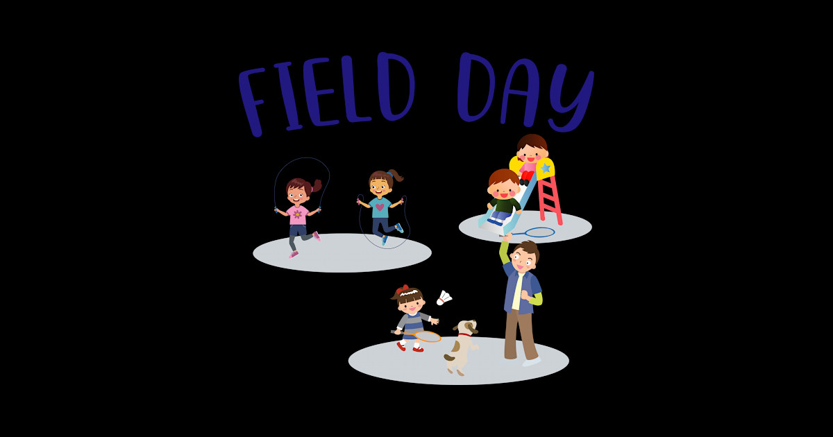 Field Day for Kids and Teachers - Field Day - Sticker | TeePublic