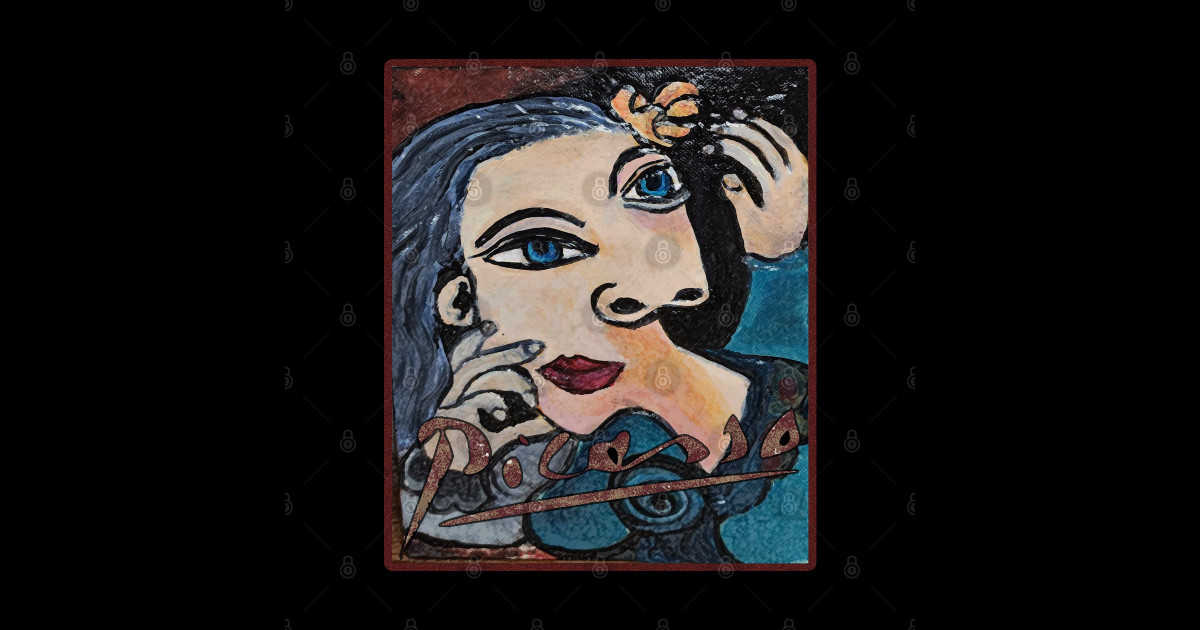 Pablo Picasso "Faces Cubism" design - Pablo Picasso Gift - Posters and ...