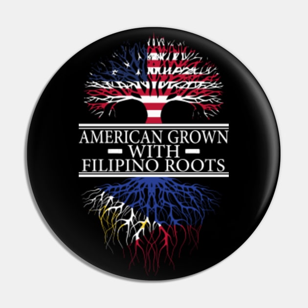 american grown with filipino roots usa flag - American Grown With ...