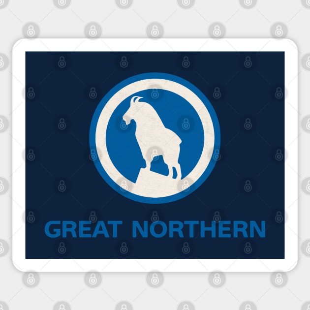 Great Northern Railroad - Great Northern Railway - Sticker | TeePublic