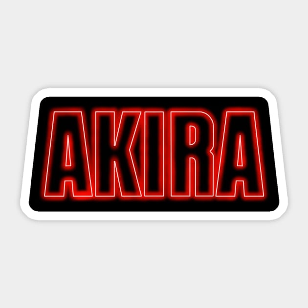 AKIRA: Neon Lights - Akira Anime - Sticker | TeePublic