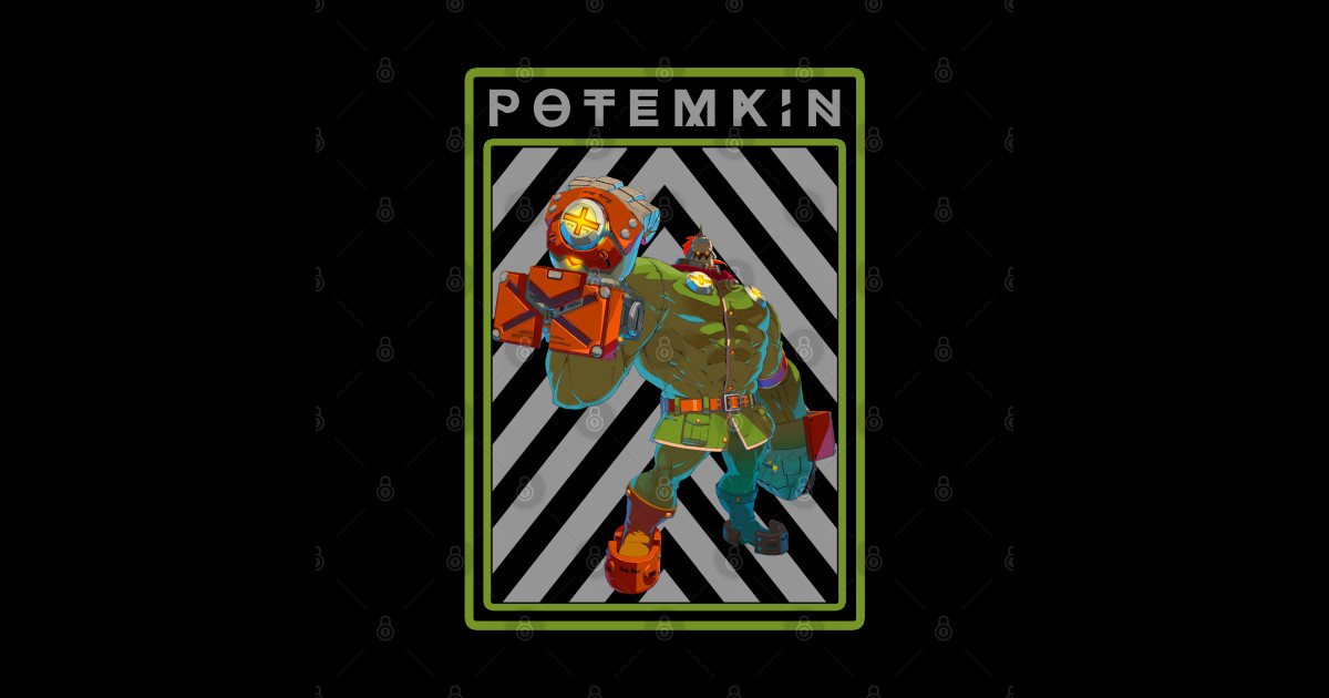 Potemkin | Guilty Gear - Guilty Gear - Sticker | TeePublic