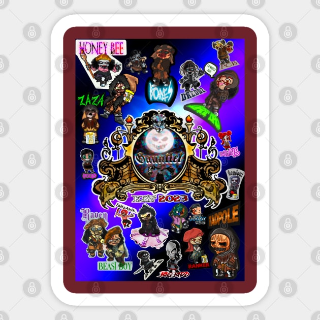 Knott's Scary Farm 50th Anniversary Stickers! - Knotts Scary Farm ...