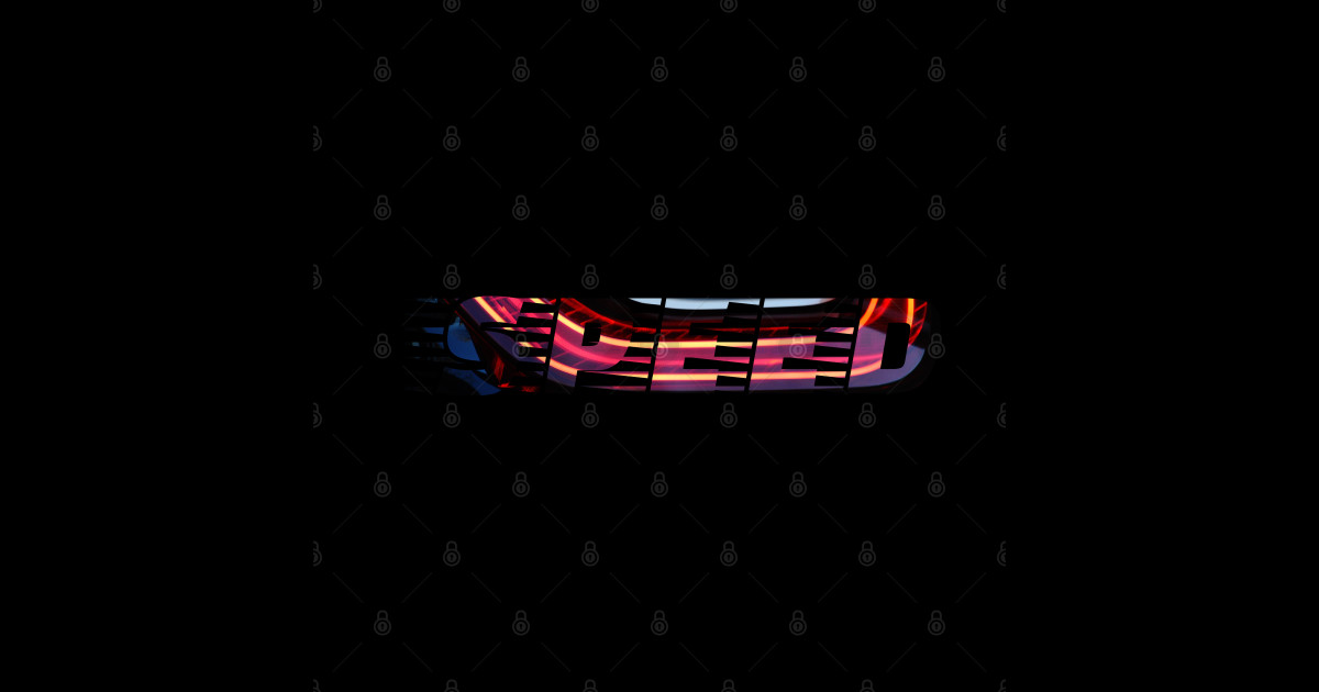 Speed - Tail Lights - Speed - Sticker | TeePublic